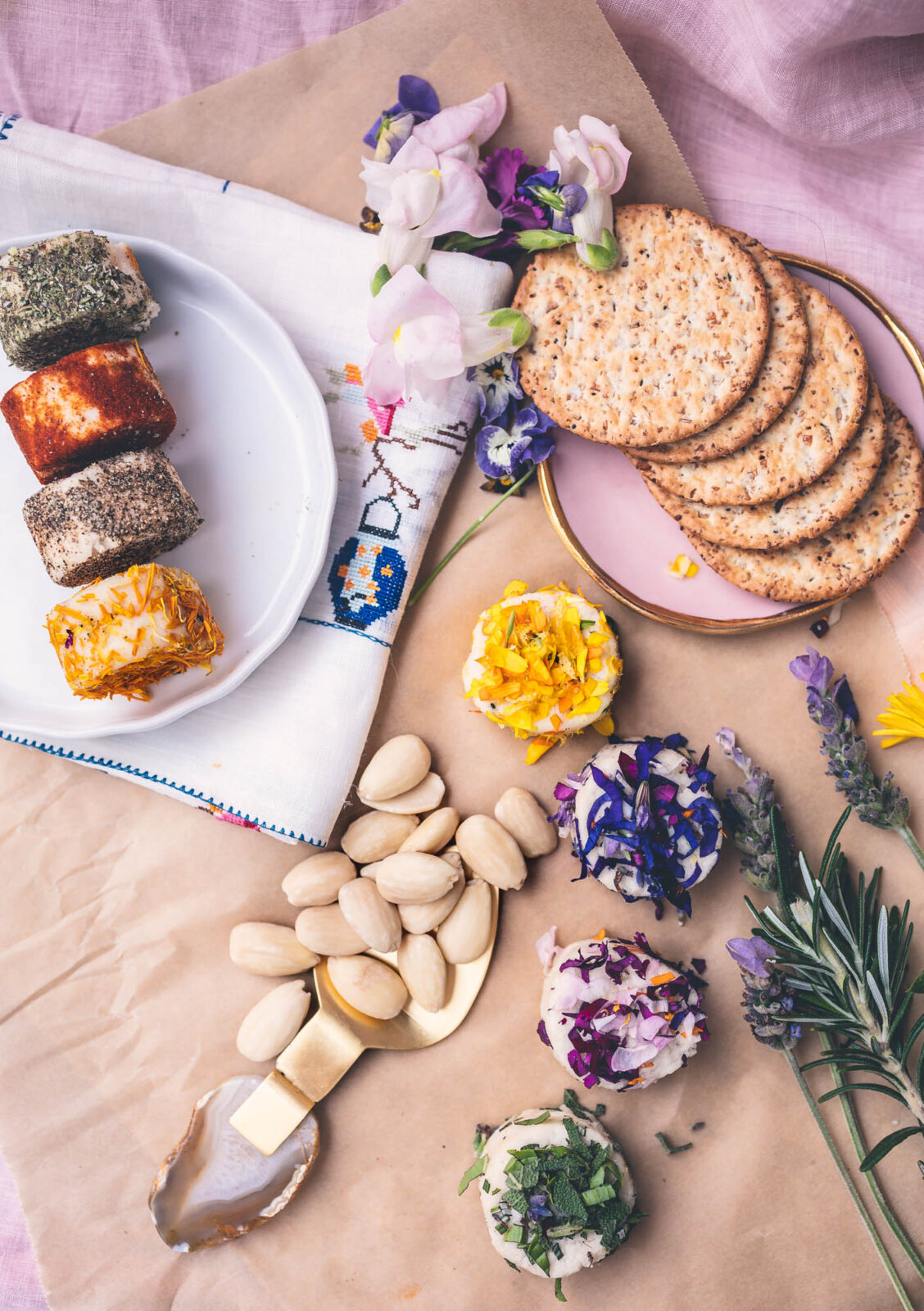 How to Make Edible Flower Sprinkles